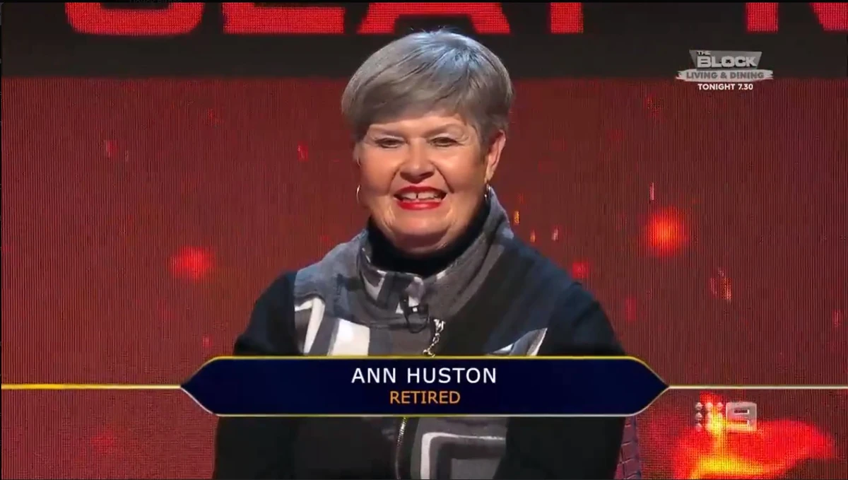 Ann Huston | Who Wants To Be A Millionaire Wiki | Fandom