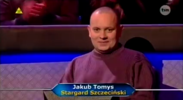 Jakub Tomys Who Wants To Be A Millionaire Wiki Fandom