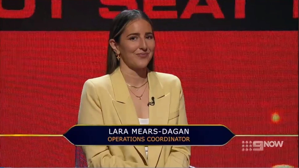 Lara Mears-Dagan | Who Wants To Be A Millionaire Wiki | Fandom