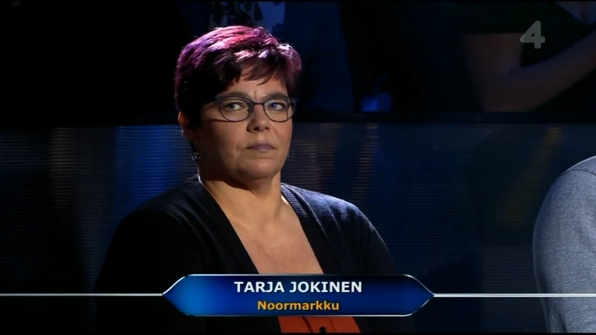 Tarja Jokinen | Who Wants To Be A Millionaire Wiki | Fandom