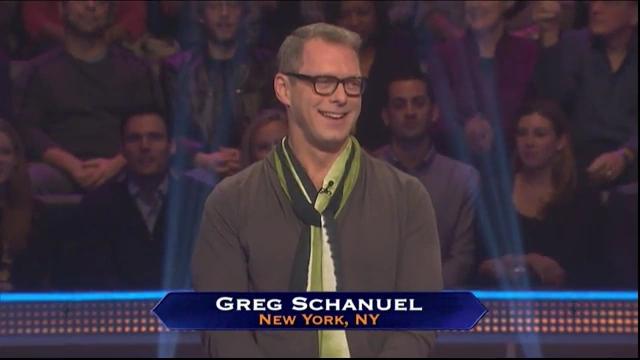 Greg Schanuel | Who Wants To Be A Millionaire Wiki | Fandom