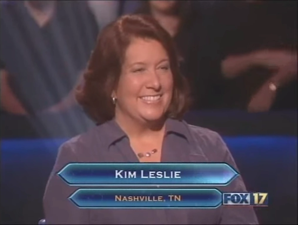 Kim Leslie | Who Wants To Be A Millionaire Wiki | Fandom