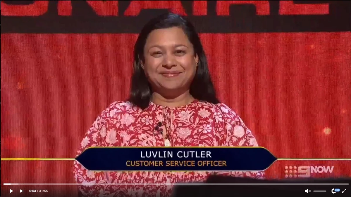 Luvlin Cutler | Who Wants To Be A Millionaire Wiki | Fandom