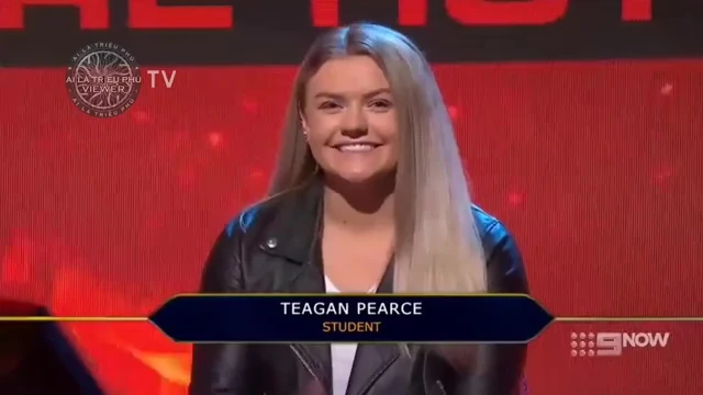 Teagan Pearce | Who Wants To Be A Millionaire Wiki | Fandom