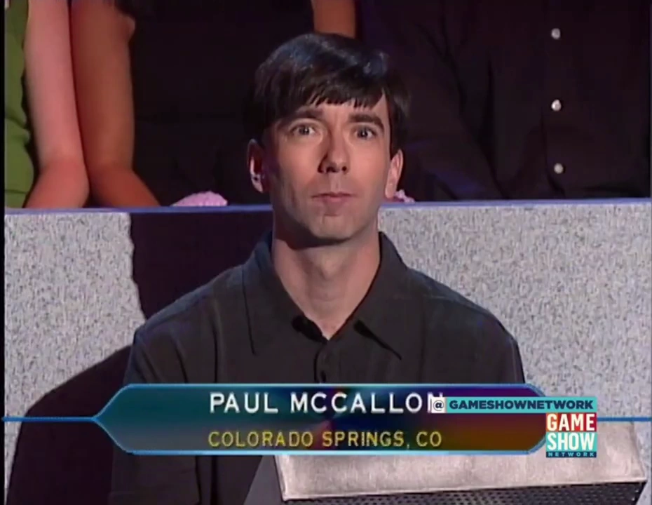 Paul McCallon | Who Wants To Be A Millionaire Wiki | Fandom