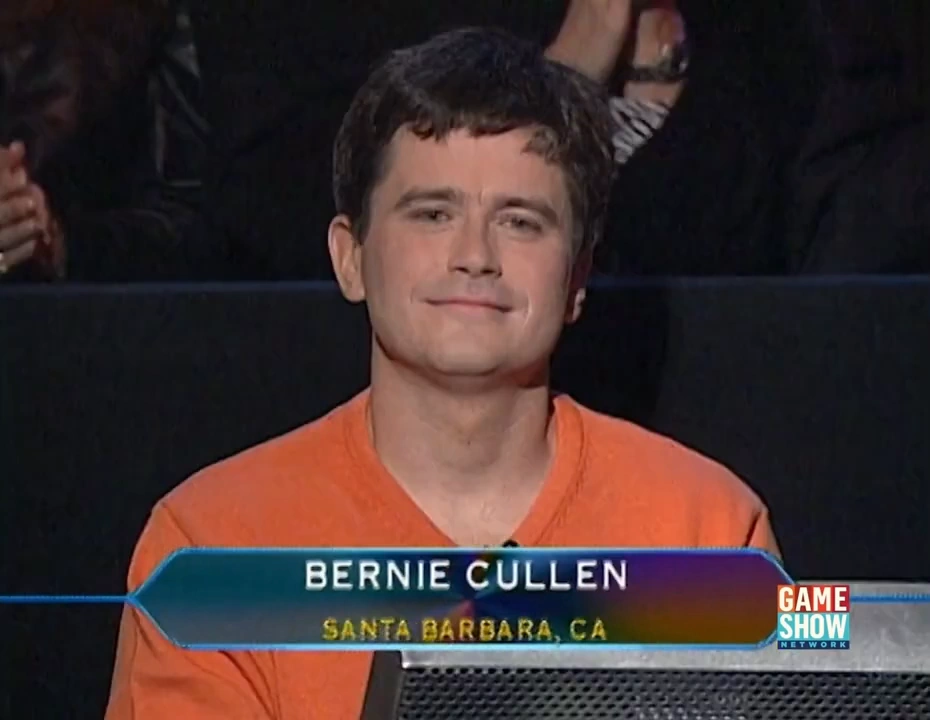 Bernie Cullen | Who Wants To Be A Millionaire Wiki | Fandom