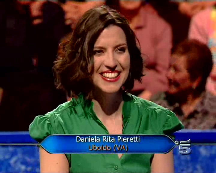 Daniela Rita Pieretti Who Wants To Be A Millionaire Wiki Fandom