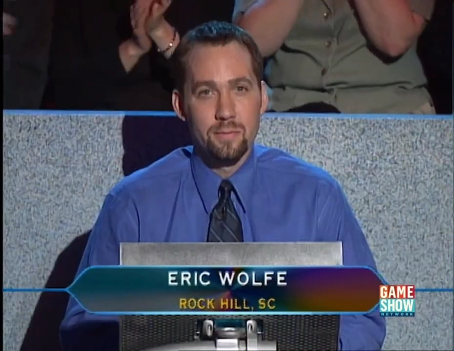 Eric Wolfe | Who Wants To Be A Millionaire Wiki | Fandom