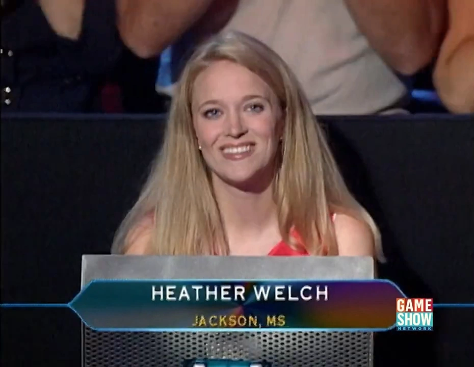 Heather Welch | Who Wants To Be A Millionaire Wiki | Fandom