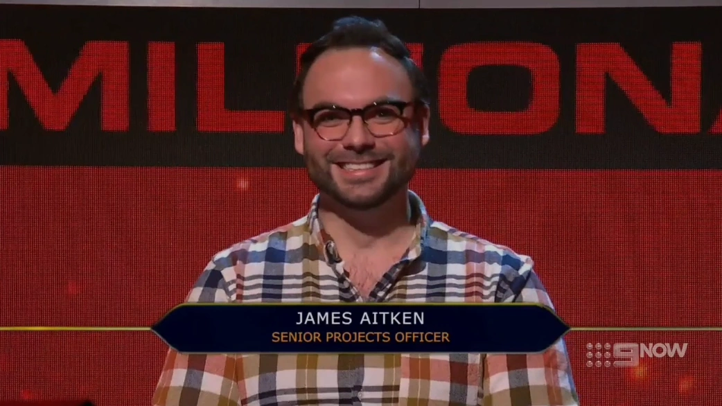 James Aitken | Who Wants To Be A Millionaire Wiki | Fandom
