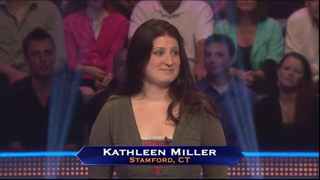 Kathleen Miller Who Wants To Be A Millionaire Wiki Fandom