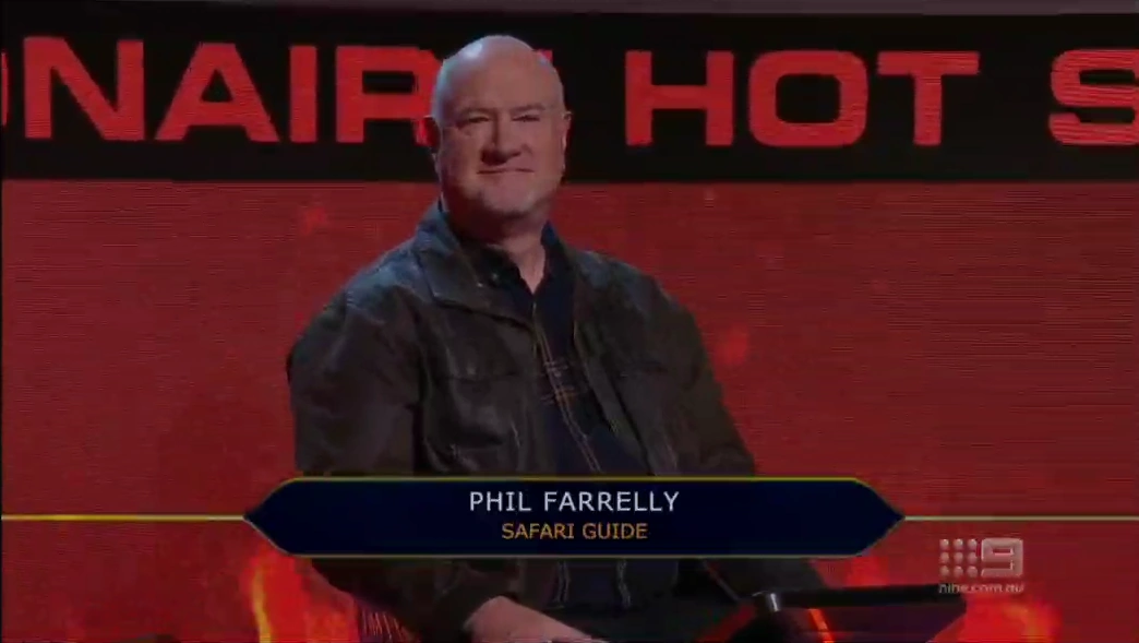 Phil Farrelly | Who Wants To Be A Millionaire Wiki | Fandom