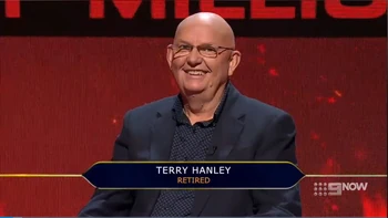 Terry Hanley | Who Wants To Be A Millionaire Wiki | Fandom