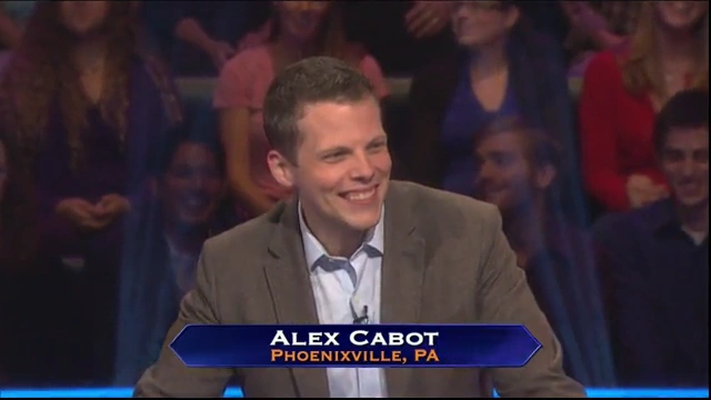 Alex Cabot | Who Wants To Be A Millionaire Wiki | Fandom