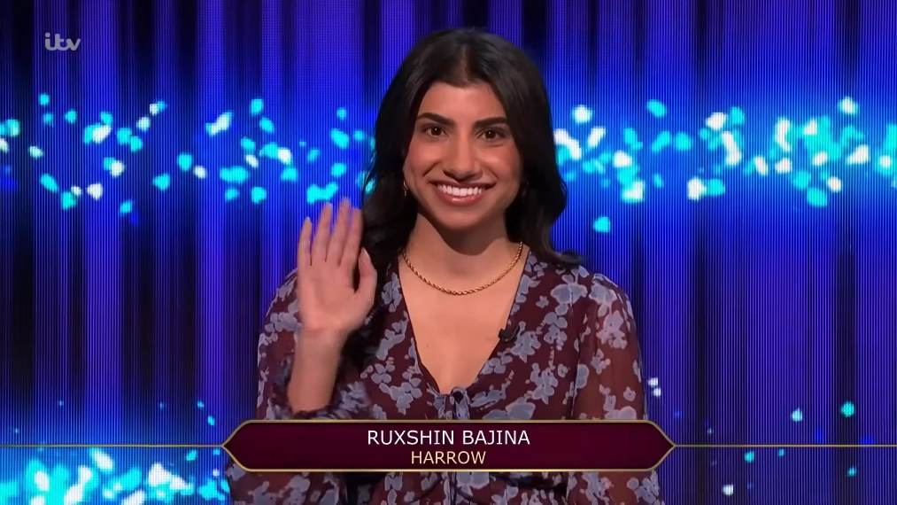 Ruxshin Bajina | Who Wants To Be A Millionaire Wiki | Fandom