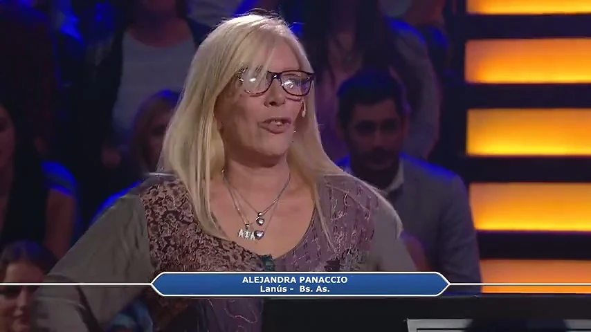 Alejandra Panaccio | Who Wants To Be A Millionaire Wiki | Fandom
