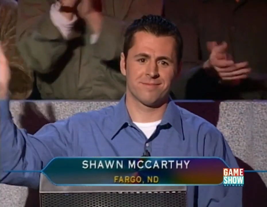 Shawn McCarthy | Who Wants To Be A Millionaire Wiki | Fandom