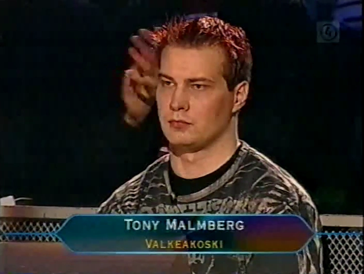 Tony Malmberg | Who Wants To Be A Millionaire Wiki | Fandom