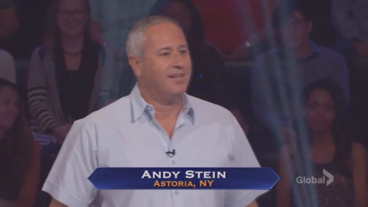 Andy Stein | Who Wants To Be A Millionaire Wiki | Fandom