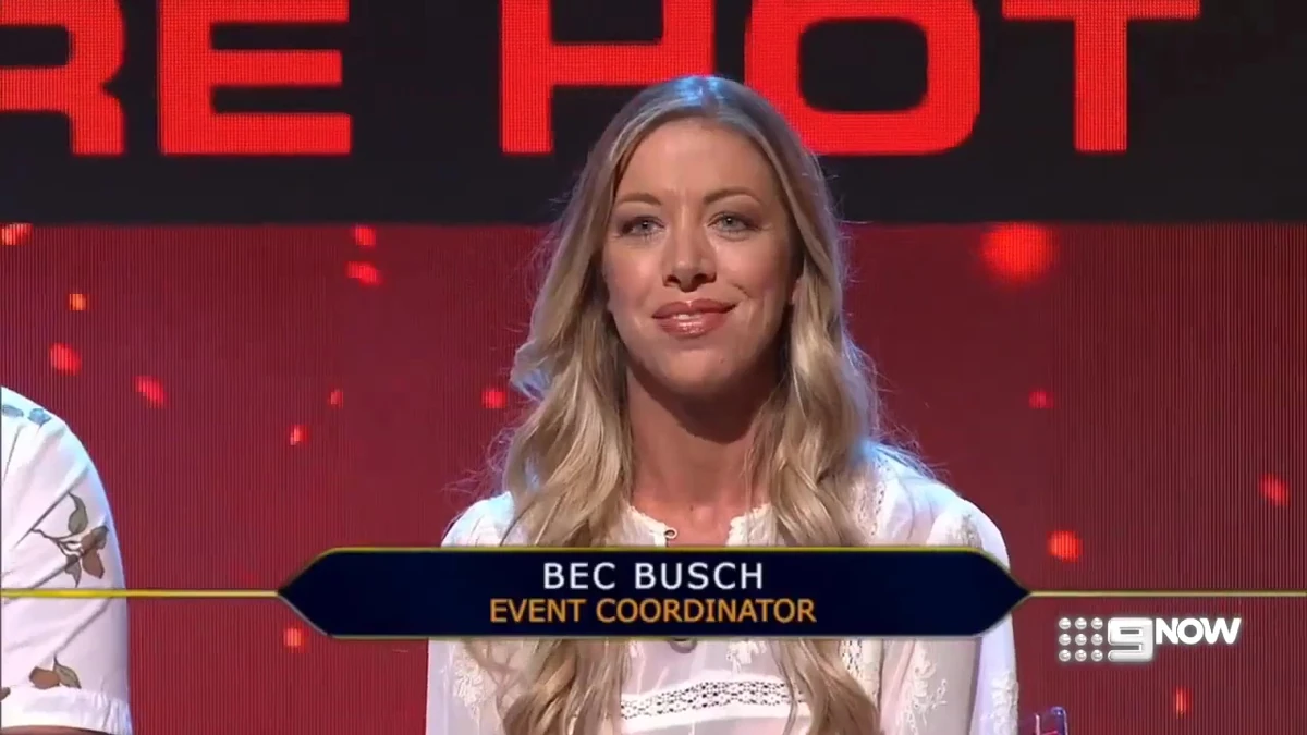 Bec Busch | Who Wants To Be A Millionaire Wiki | Fandom