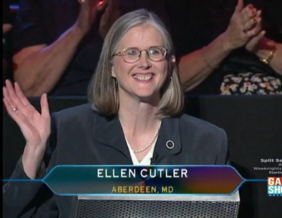 Ellen Cutler | Who Wants To Be A Millionaire Wiki | Fandom