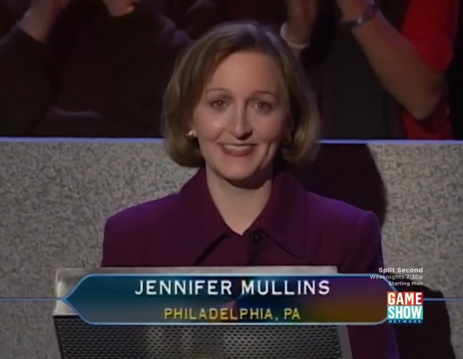 Jennifer Mullins | Who Wants To Be A Millionaire Wiki | Fandom