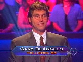 Gary DeAngelo | Who Wants To Be A Millionaire Wiki | Fandom