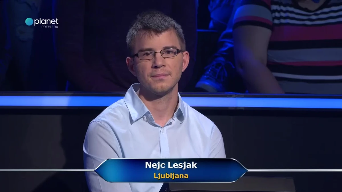 Nejc Lesjak | Who Wants To Be A Millionaire Wiki | Fandom