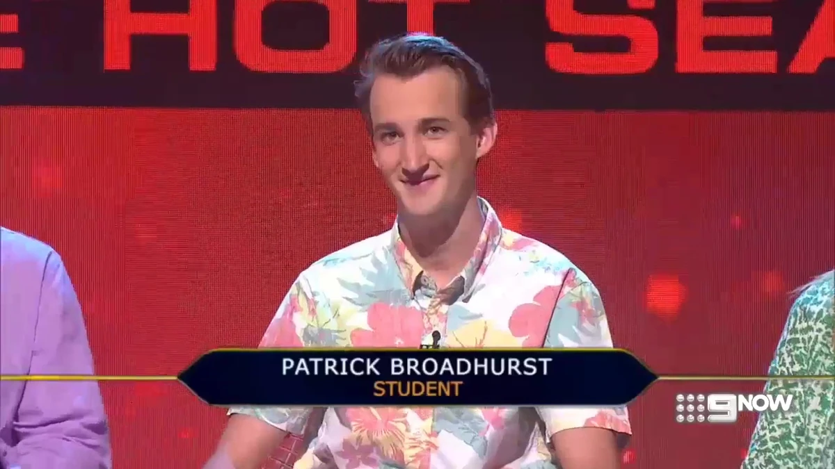 Patrick Broadhurst | Who Wants To Be A Millionaire Wiki | Fandom
