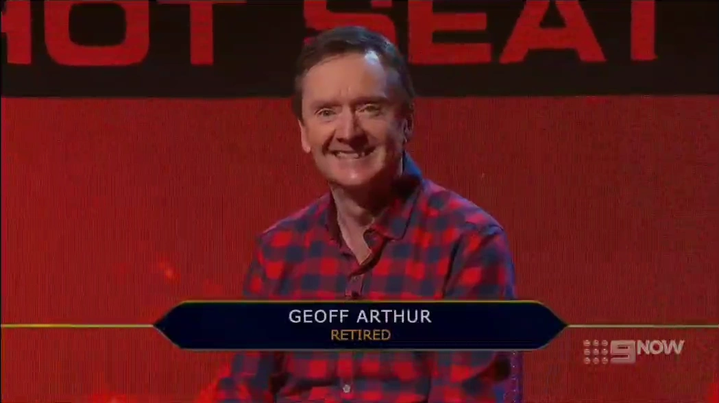 Geoff Arthur | Who Wants To Be A Millionaire Wiki | Fandom