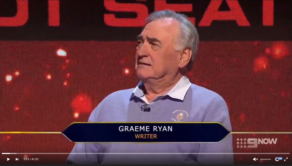 Graeme Ryan Who Wants To Be A Millionaire Wiki Fandom