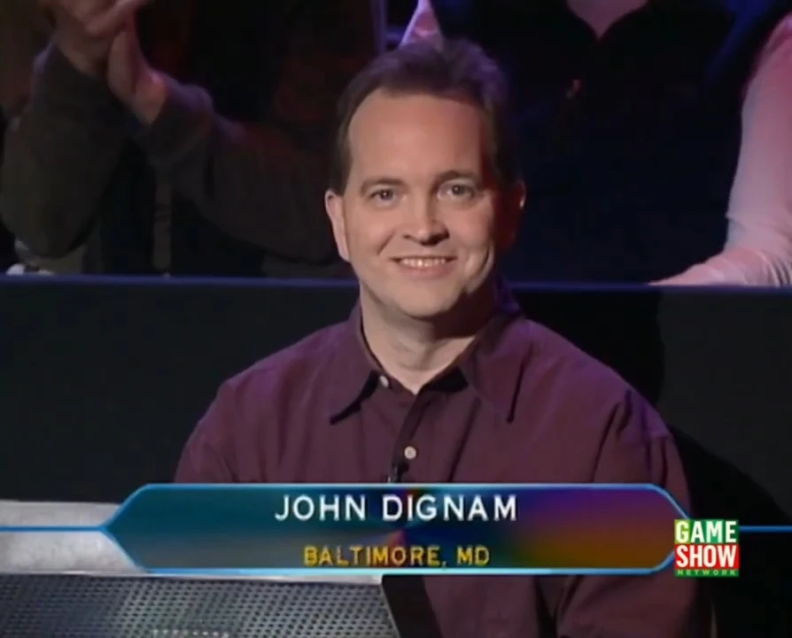 John Dignam | Who Wants To Be A Millionaire Wiki | Fandom