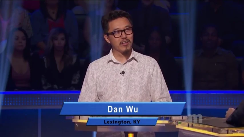 Dan Wu | Who Wants To Be A Millionaire Wiki | Fandom