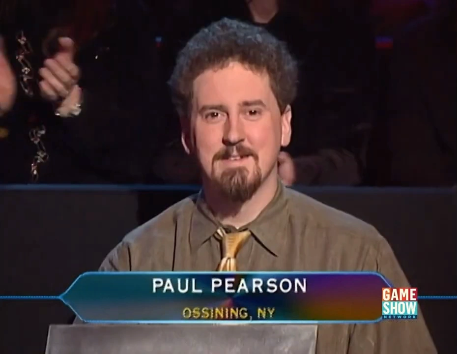 Paul Pearson | Who Wants To Be A Millionaire Wiki | Fandom