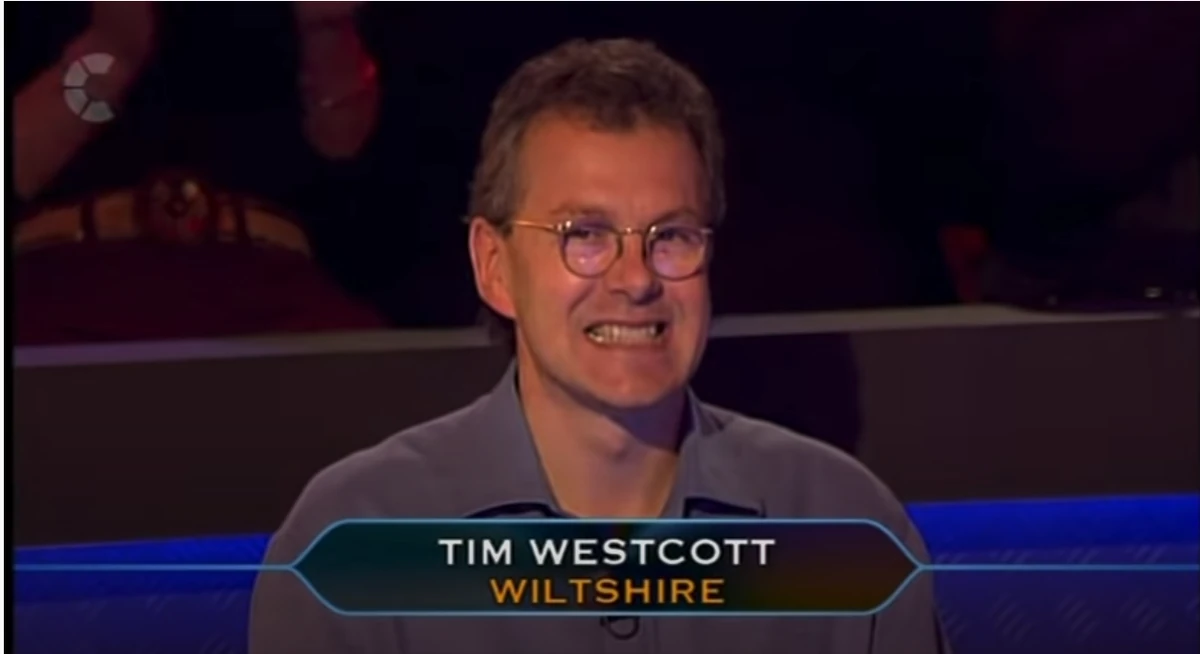 Tim Westcott | Who Wants To Be A Millionaire Wiki | Fandom