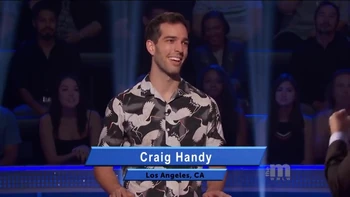 Craig Handy | Who Wants To Be A Millionaire Wiki | Fandom