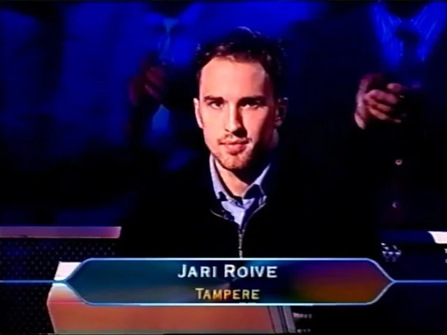 Jari Roive | Who Wants To Be A Millionaire Wiki | Fandom