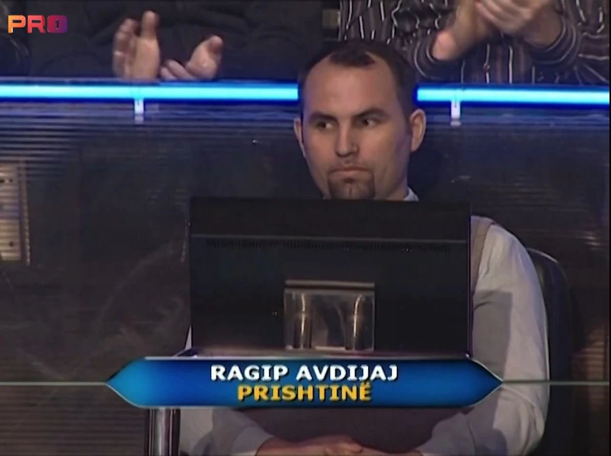 Ragip Avdijaj | Who Wants To Be A Millionaire Wiki | Fandom