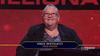 Angie Bertolacci | Who Wants To Be A Millionaire Wiki | Fandom