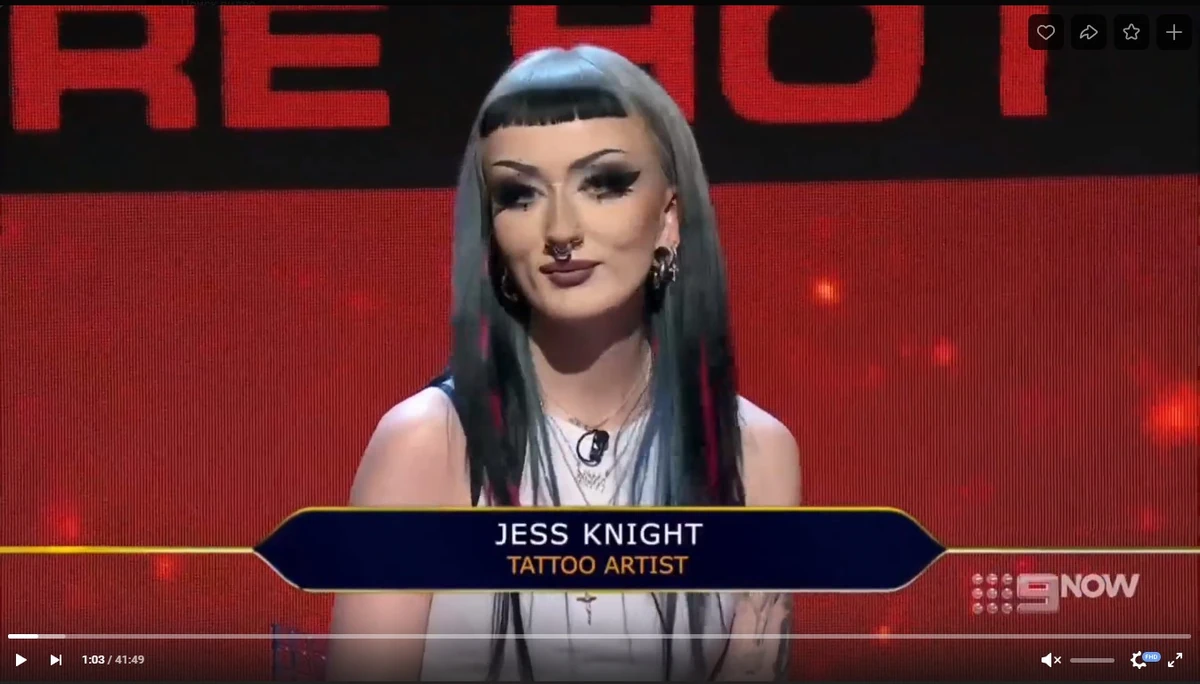 Jess Knight | Who Wants To Be A Millionaire Wiki | Fandom