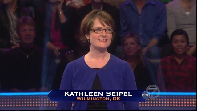 Kathleen Seipel | Who Wants To Be A Millionaire Wiki | Fandom