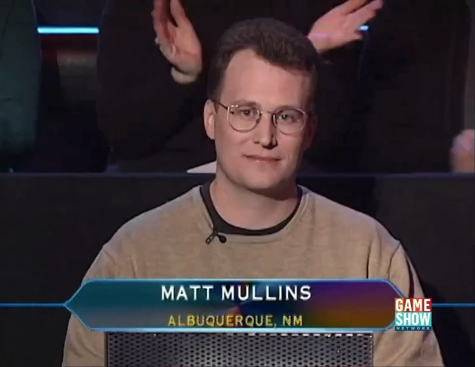Matt Mullins | Who Wants To Be A Millionaire Wiki | Fandom