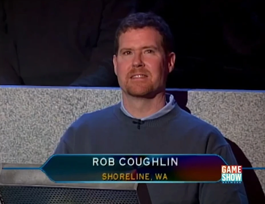 Rob Coughlin | Who Wants To Be A Millionaire Wiki | Fandom