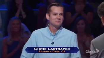 Chris Lastrapes | Who Wants To Be A Millionaire Wiki | Fandom