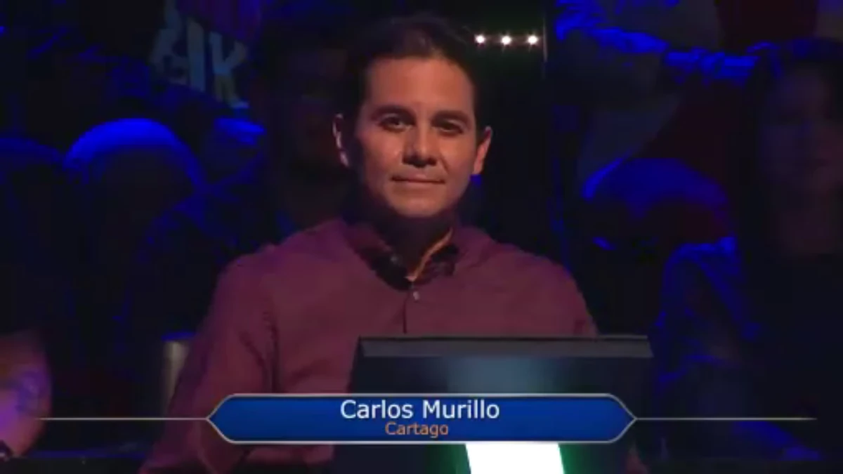 Carlos Murillo | Who Wants To Be A Millionaire Wiki | Fandom