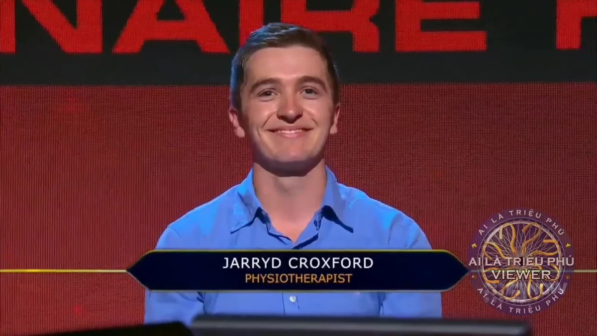 Jarryd Croxford | Who Wants To Be A Millionaire Wiki | Fandom