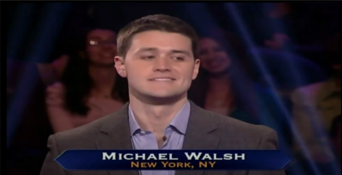 Michael Walsh Who Wants To Be A Millionaire Wiki Fandom