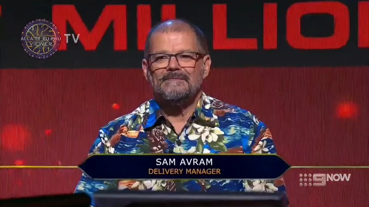 Sam Avram | Who Wants To Be A Millionaire Wiki | Fandom