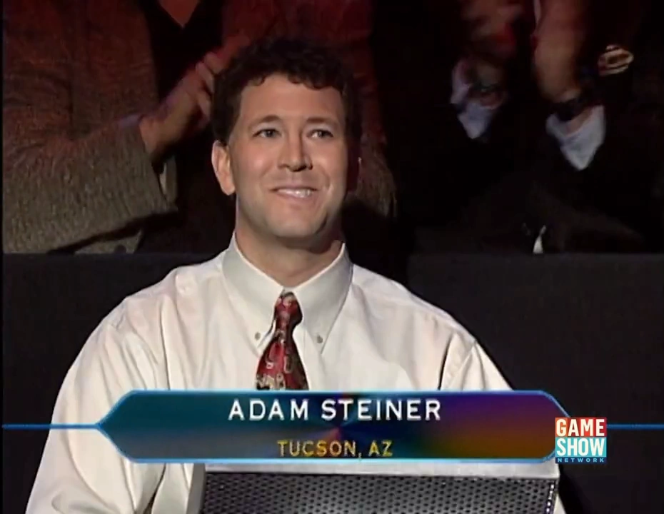 Adam Steiner | Who Wants To Be A Millionaire Wiki | Fandom