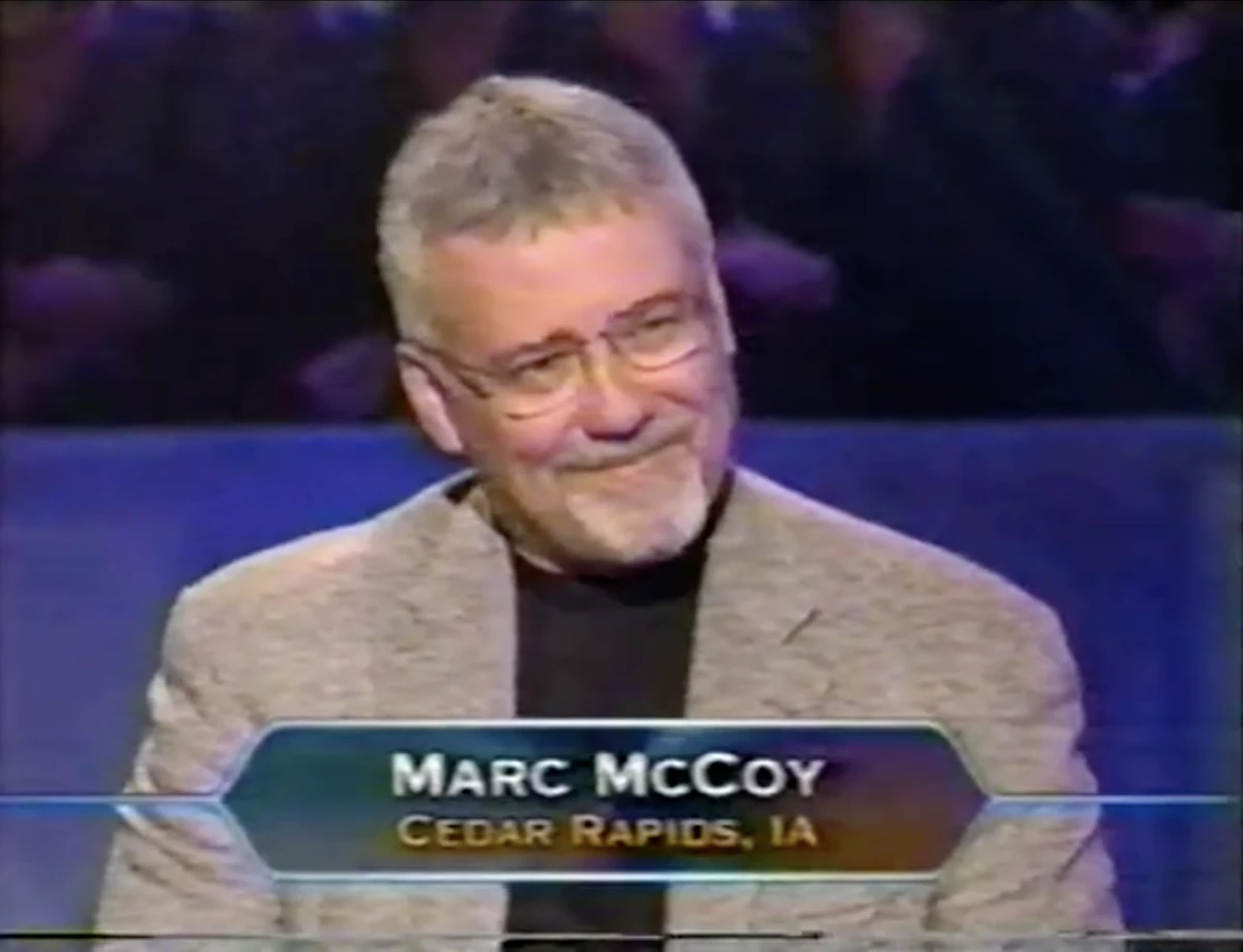 Mark McCoy | Who Wants To Be A Millionaire Wiki | Fandom